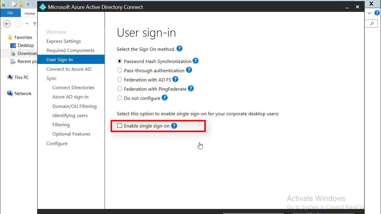 How To Install and Configure Azure AD Connect - YouTube