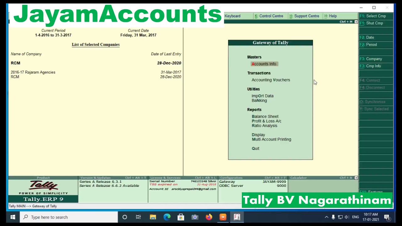 Tally Data Path change - YouTube