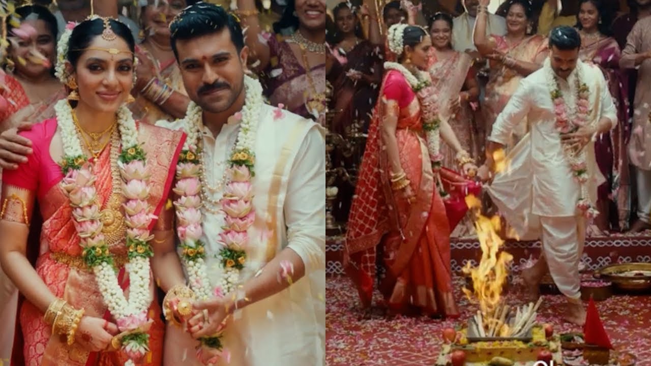 Ram Charan Marriage With Sobhita Dhulipala In Manyavar Ad | Ram Charan ...