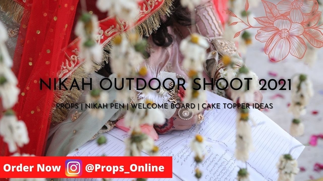 Nikah Decoration Ideas | Pakistani Nikah Highlights 2021 | Nikkah ...