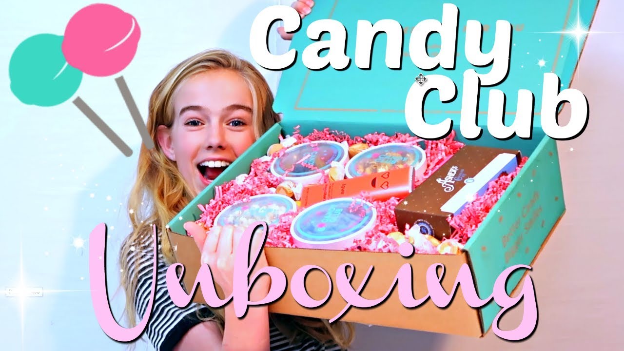 Candy Club Unboxing & Review! || Emily Murden - YouTube