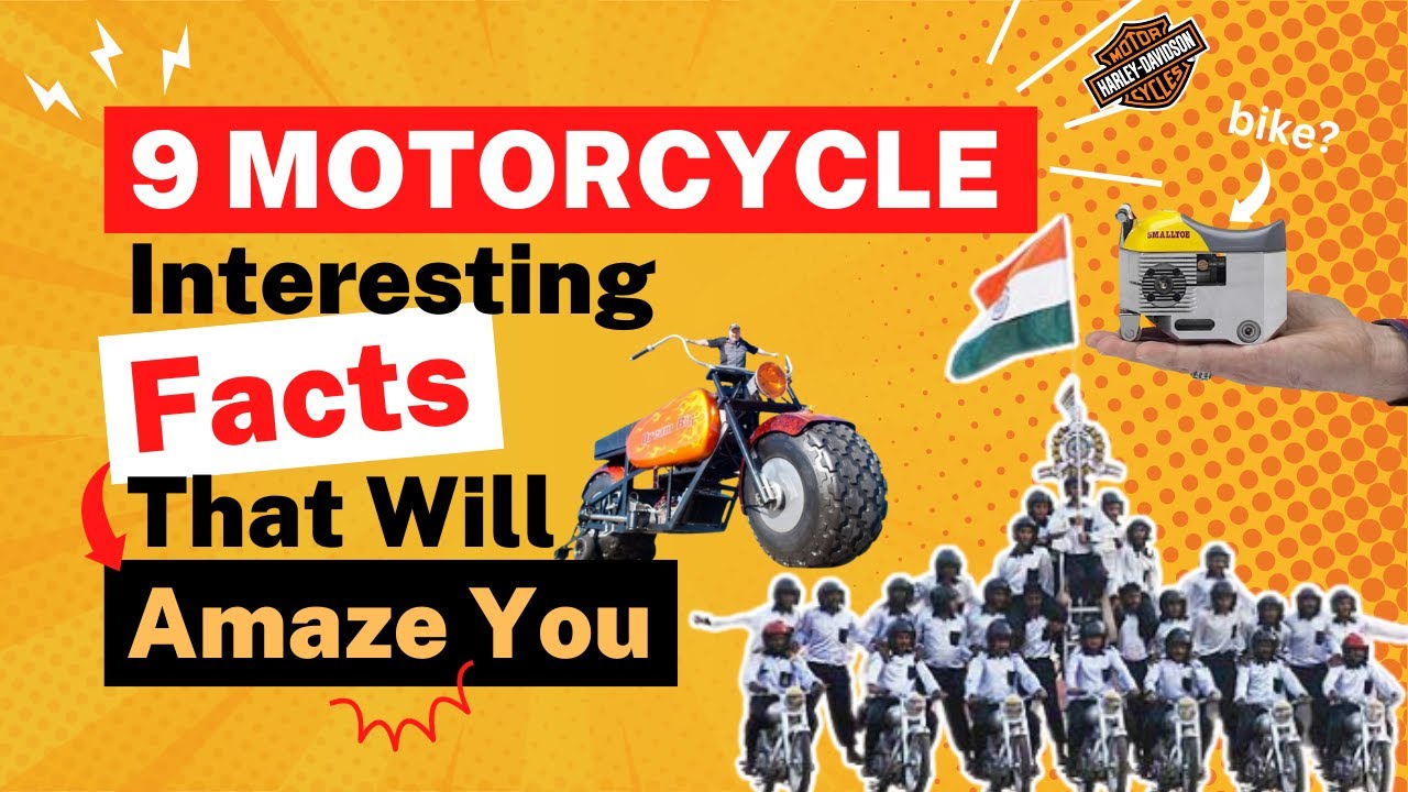 9 Motorcycle Interesting Facts That Will Amaze You | Topular Facts ...