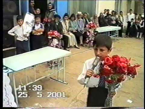 Səbuhi Seferoğlunun uşaqlıqı İlk çıxış - Ana şeiri 2001