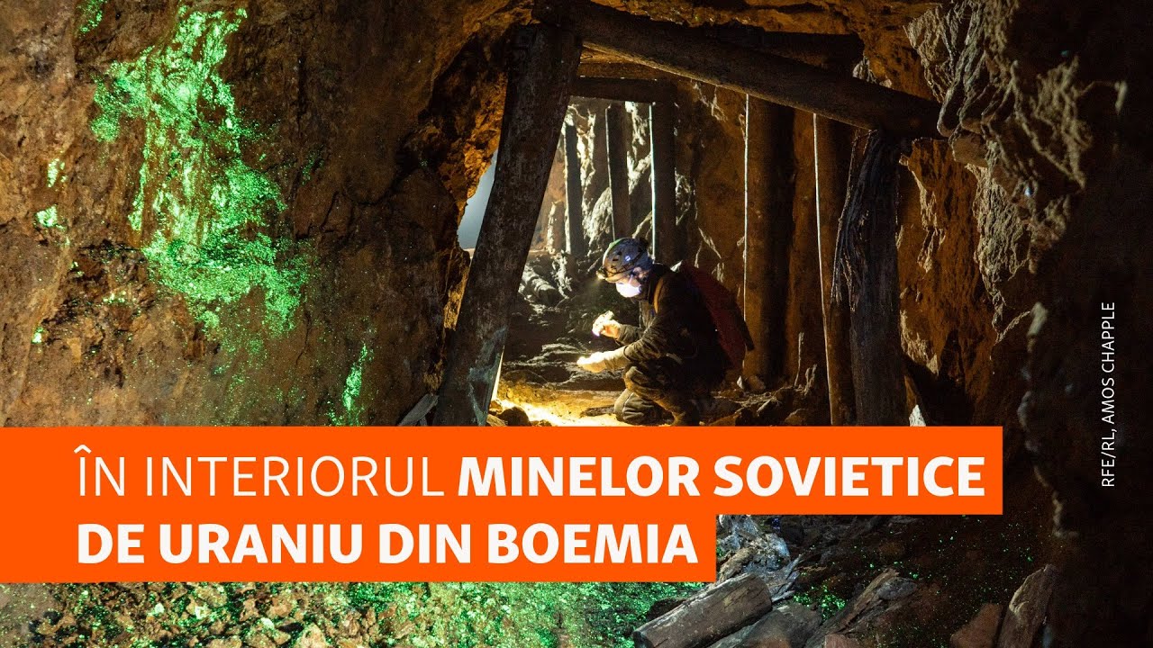 În interiorul minelor sovietice de uraniu din Boemia - YouTube