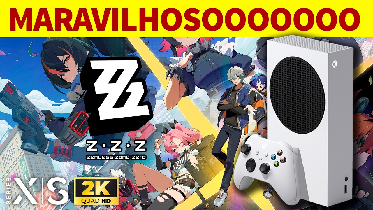 ZENLESS ZONE ZERO - ZZZ no XBOX SERIES S tá MARAVILHOSO! - YouTube