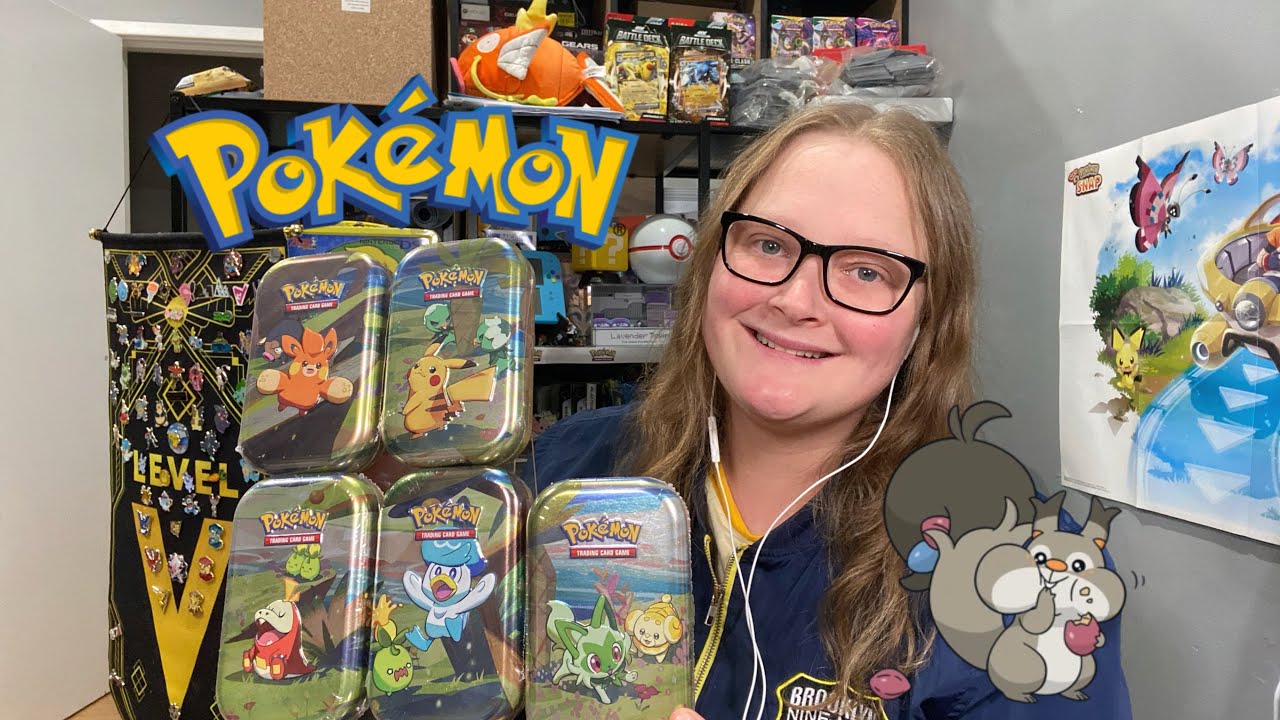 Pokémon TCG Opening - All 5 Paldea Friends Mini Tins! - YouTube