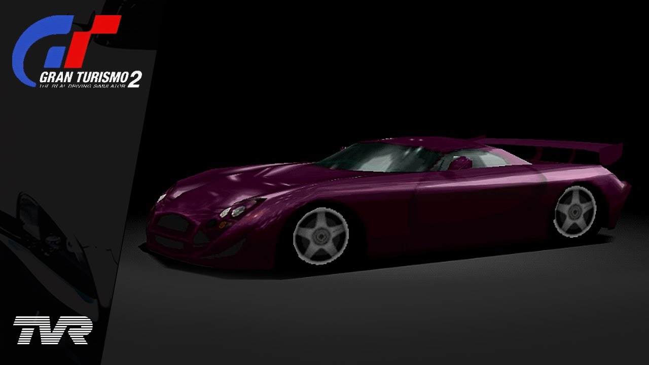 Gran Turismo 2 - TVR Speed 12 - Test Course - YouTube
