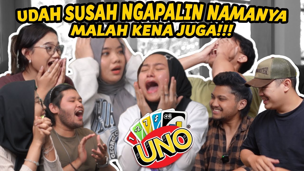 UNO KAGET NAMA ANAK-ANAK ANJAY!!! MAKIN BELIBET MAKIN PUSING!!! w/ @IndiraKalistha ...