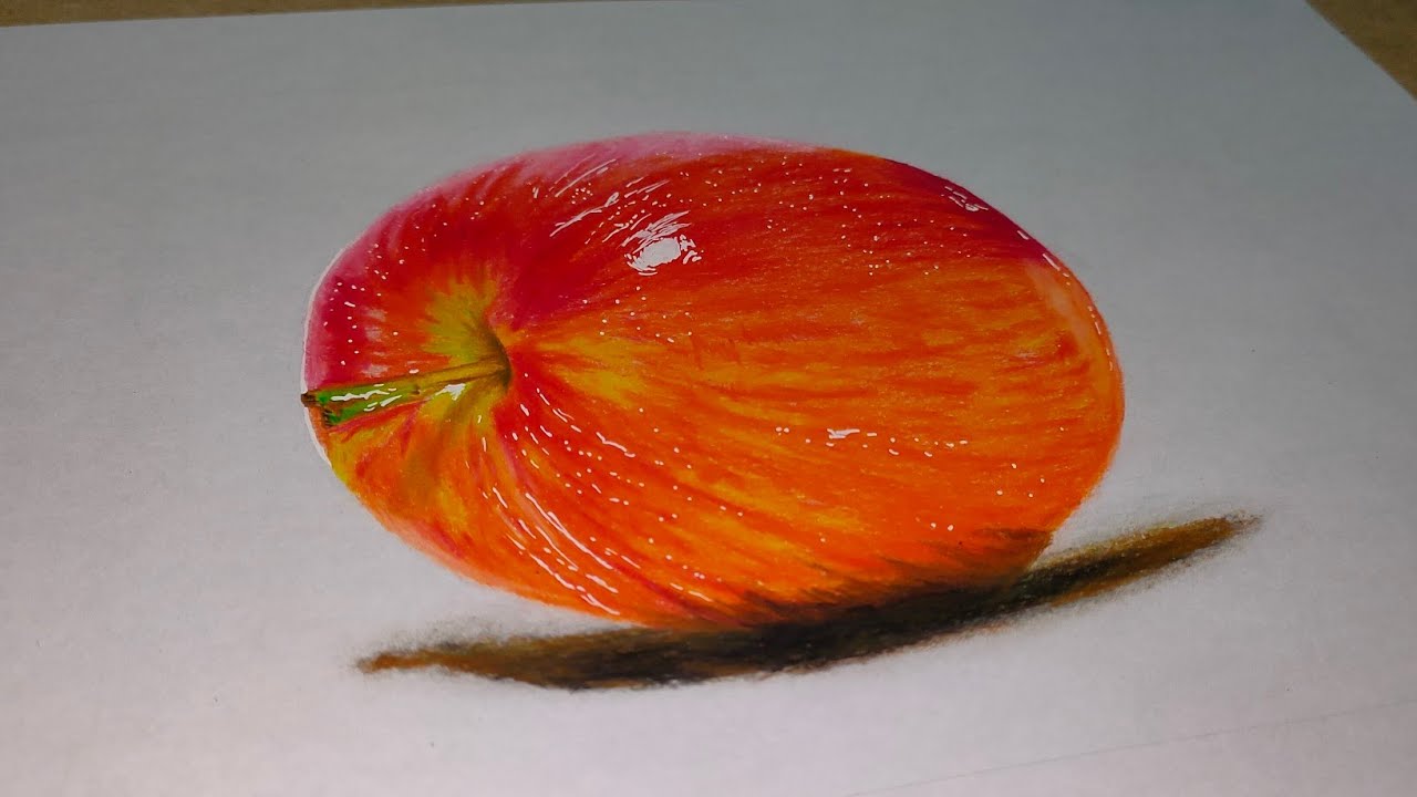 Speed Darwing Apple |BSPD Drawing - YouTube