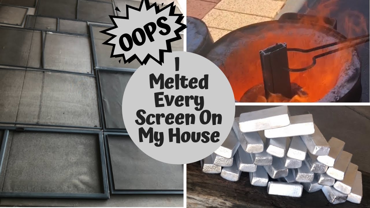 SHE LOCKED ME OUT 😡So I Melted Down Every window and door Screen On My ...