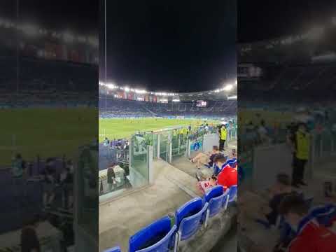Visuale Stadio Olimpico di Roma: tribuna Monte Mario - scala 2BD - fila ...