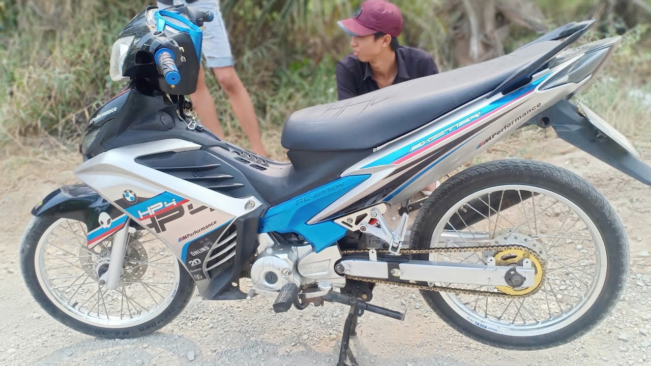 Exciter 50 lên Full 110 , Full pxl của học sinh - YouTube