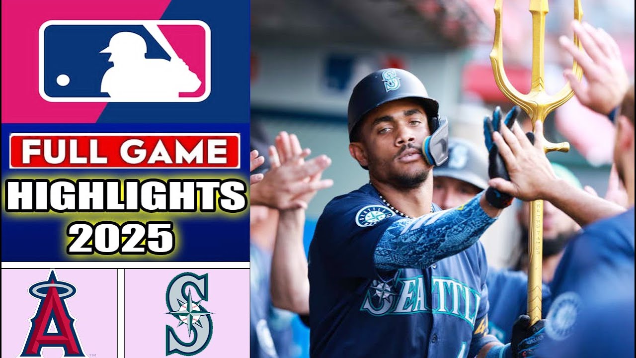 Seattle Mariners vs. Los Angeles Angels FULL Game Highlights (7/26/2025 ...