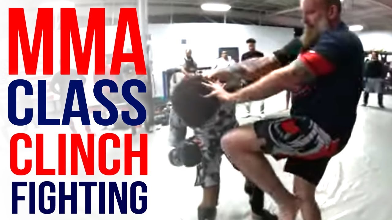 MMA Clinch Fighting - Entries, Knees & Takedowns #mmaclass #tritac # ...