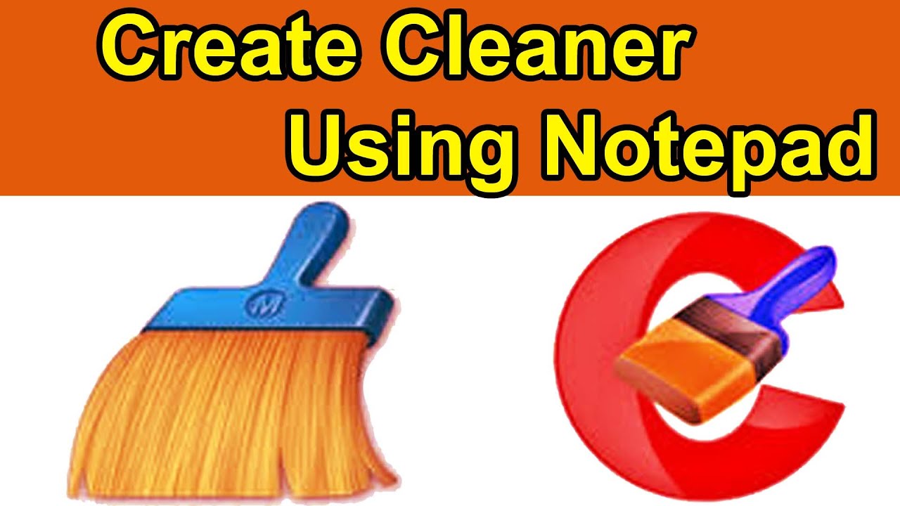 Notepad Trick How To Create Clean Up Software Using Notepad Clean Up Urdu Hindi Technicalyuf