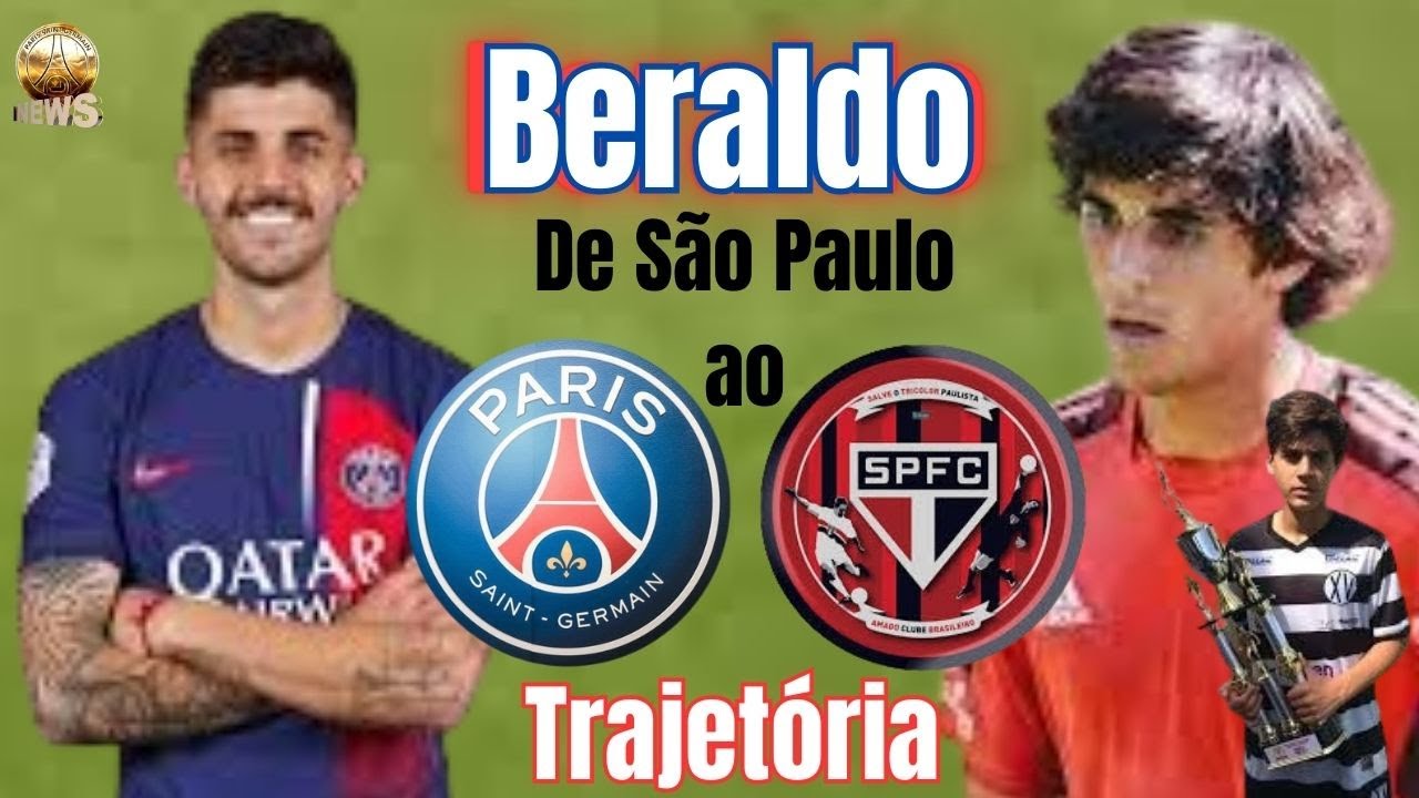 Lucas Beraldo (Trajetória) do São Paulo a Ascensão no PSG. - YouTube
