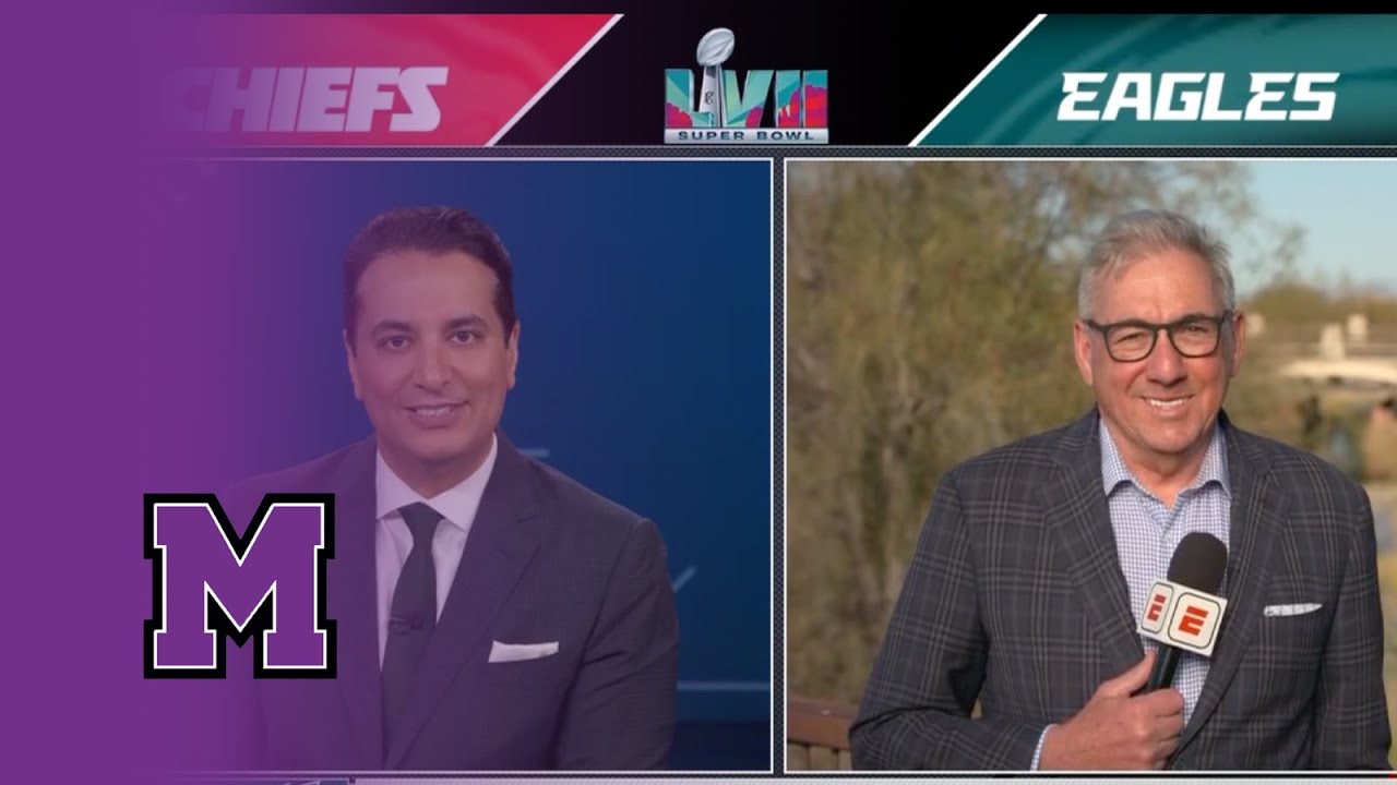 Athletics: ESPN Talks with Larry Kehres for Super Bowl 57 Report - YouTube