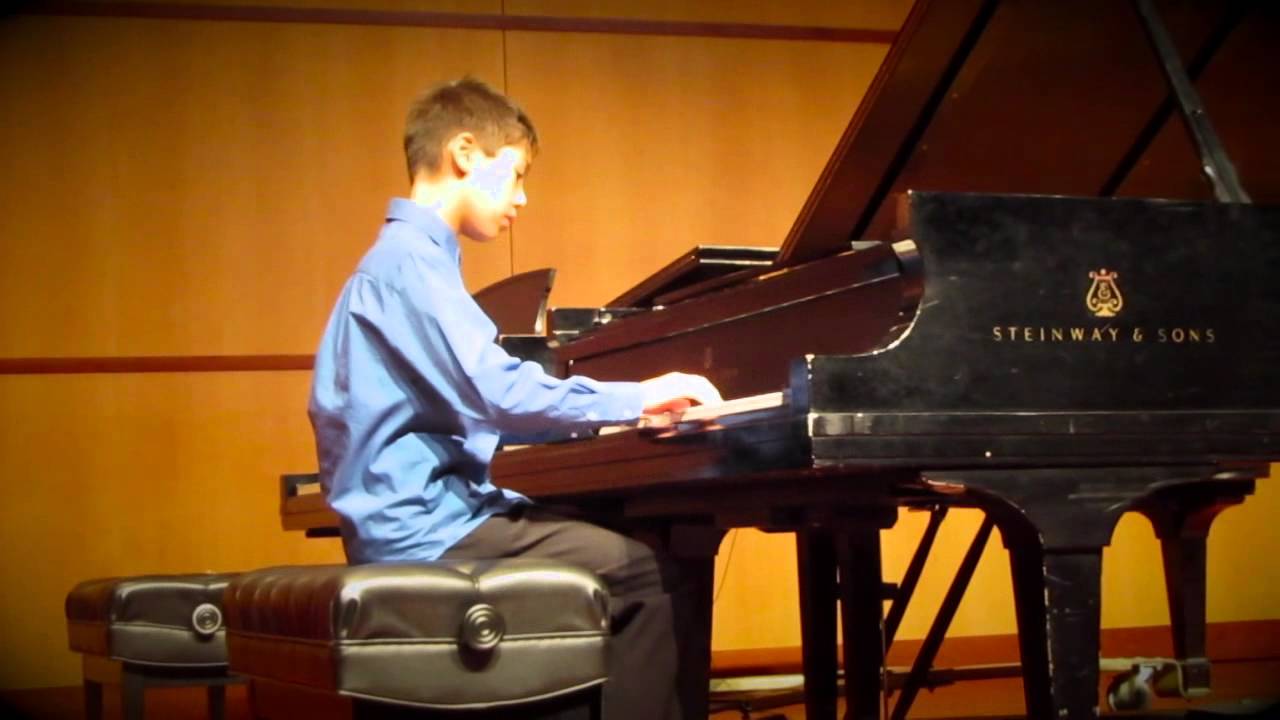 Soffeggietto by C.P.E. Bach. Performing at the Honors Recital by CAPMT ...