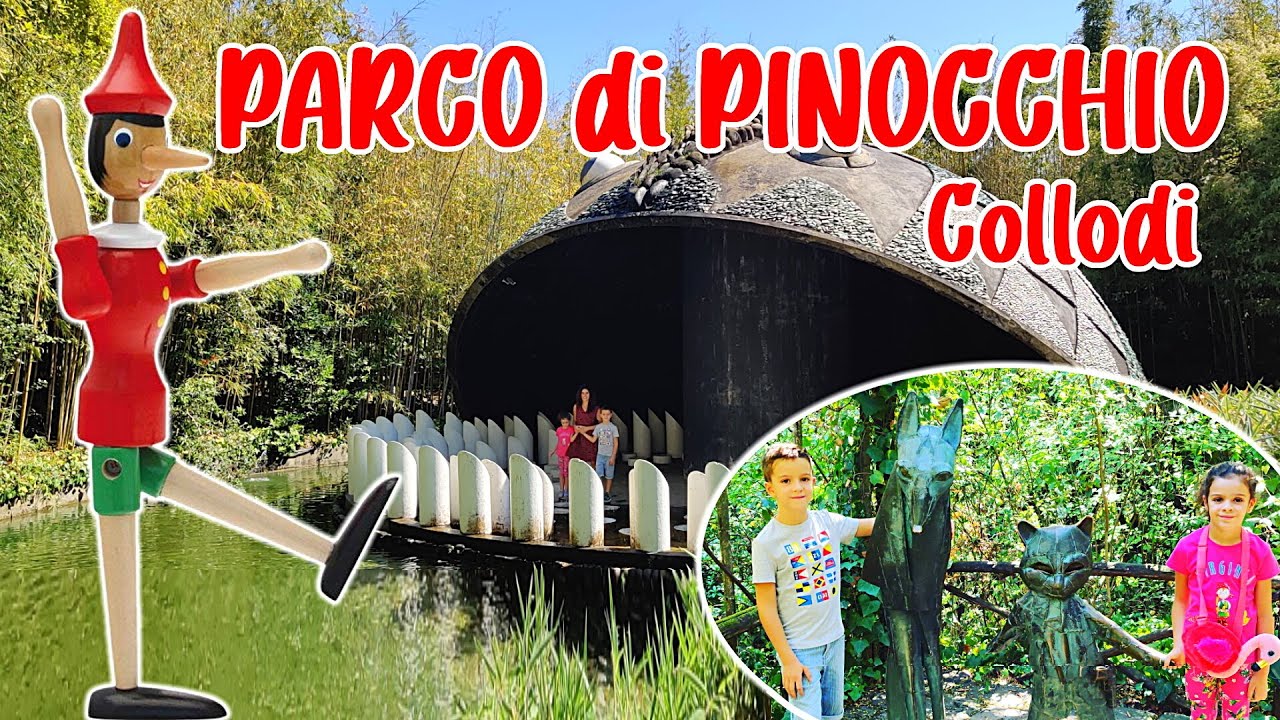 🤥😍 GITA al PARCO di PINOCCHIO a COLLODI + Giardino Garzoni e Casa delle ...