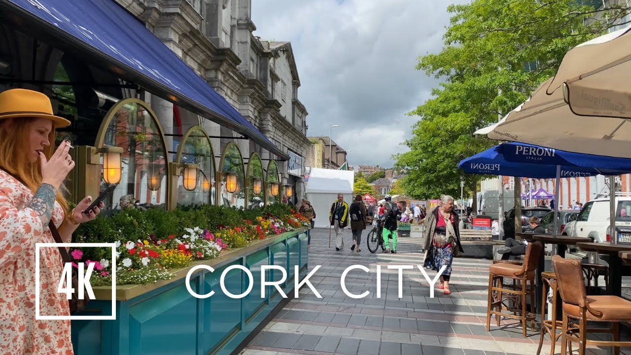 Walking Through the Historic Alleys of Cork City | Ireland 2023 | 4K ...