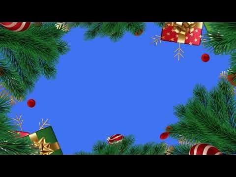 Christmas Background green screen animation free download - YouTube