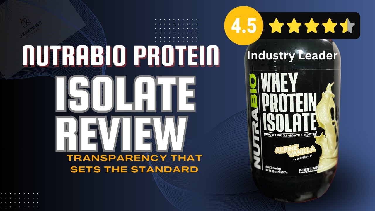NutraBio Isolate Review: The Best Protein You've Never Heard Of - YouTube
