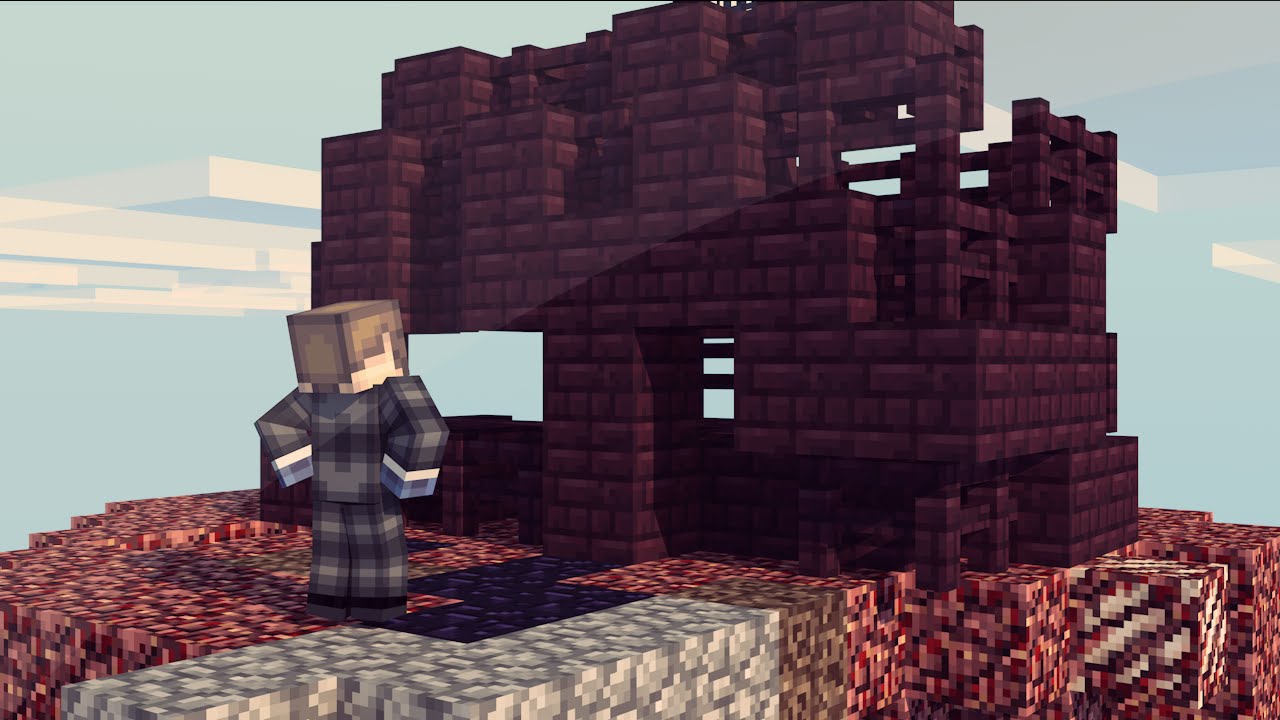 ILHA DO NETHER! - SKY ELEMENT #18 - YouTube