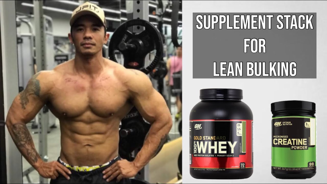 BatangHipe SUPPLEMENT STACK for LEAN BULKING - YouTube