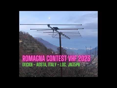 144 MHz - IX1CKN's Contest Romagna VHF 2023 - YouTube