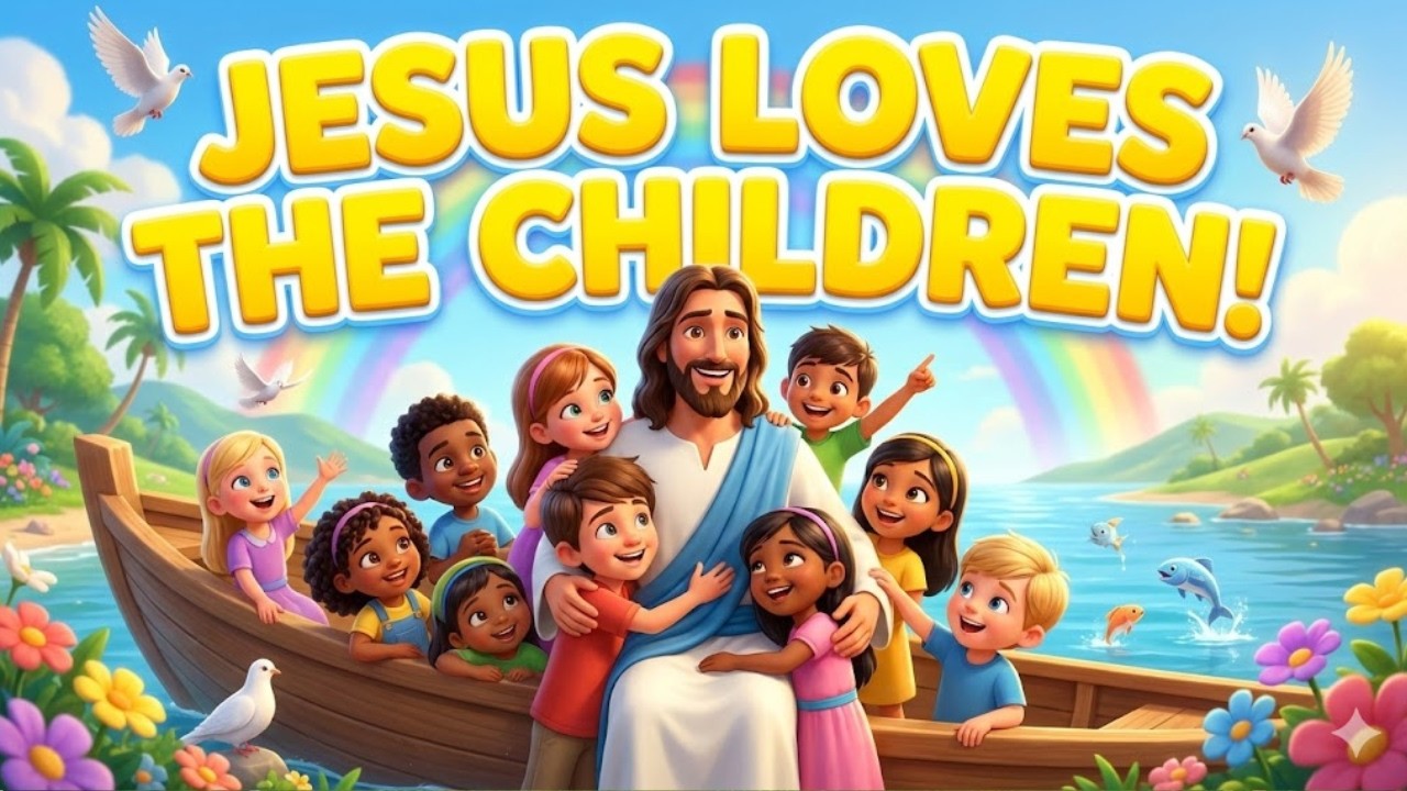 Jesus Loves the Little Children | Christian Songs for Kids | Dance ...