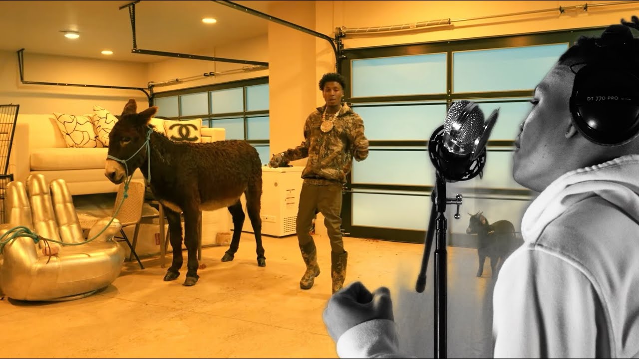 THE 🐐 ACTING A DONKEY!! | NBA YoungBoy - Act A Doney (Official Video ...