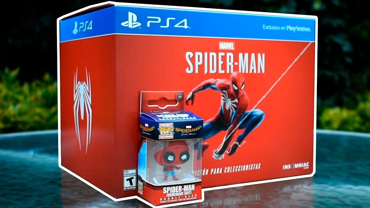 SPIDERMAN PS4 EDICION COLECCIONISTA (UNBOXING) - YouTube