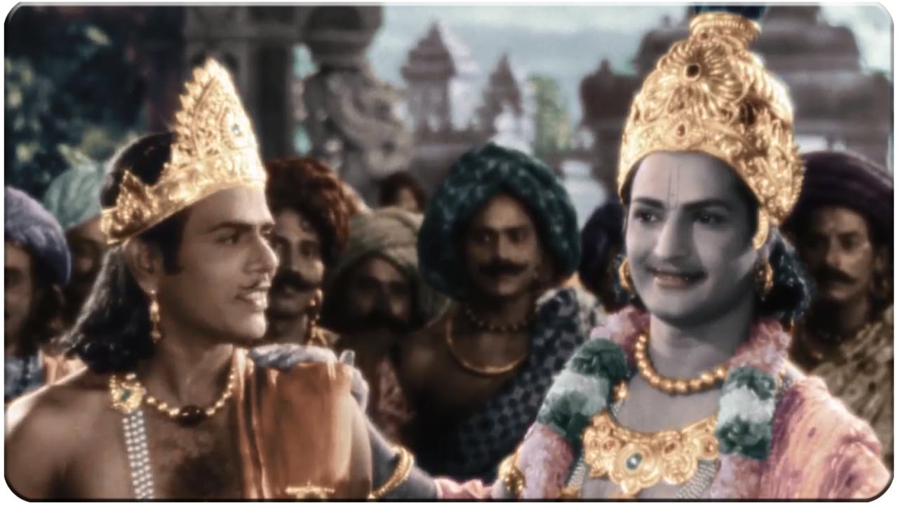 Chaya Devi Acting In Front Of Subhadra Devi || Mayabazar Movie || SVR ...