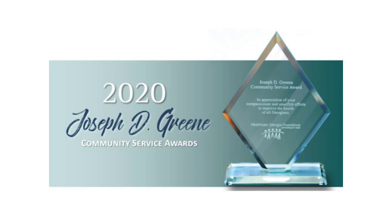 Healthy Savannah has received the 2020 Joseph D. Greene Community ...