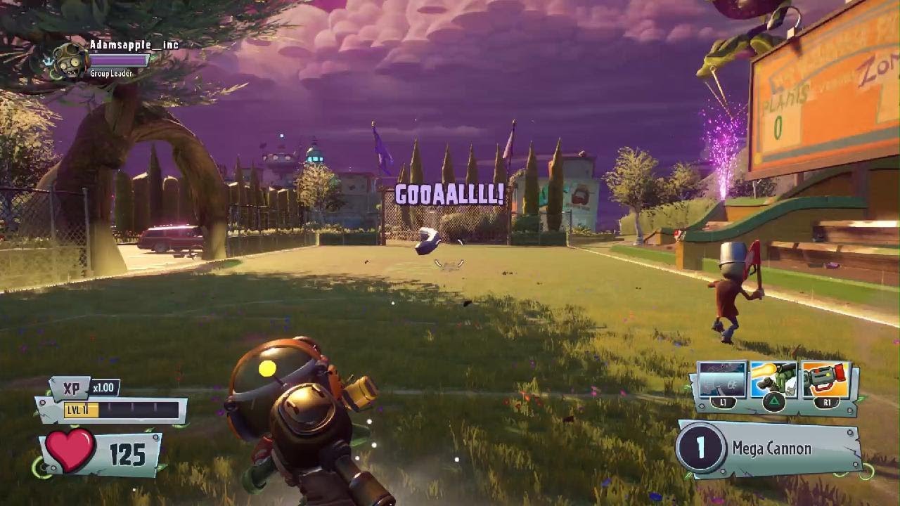Plants vs Zombies GW2 Plants get angry at tank Commander! - YouTube