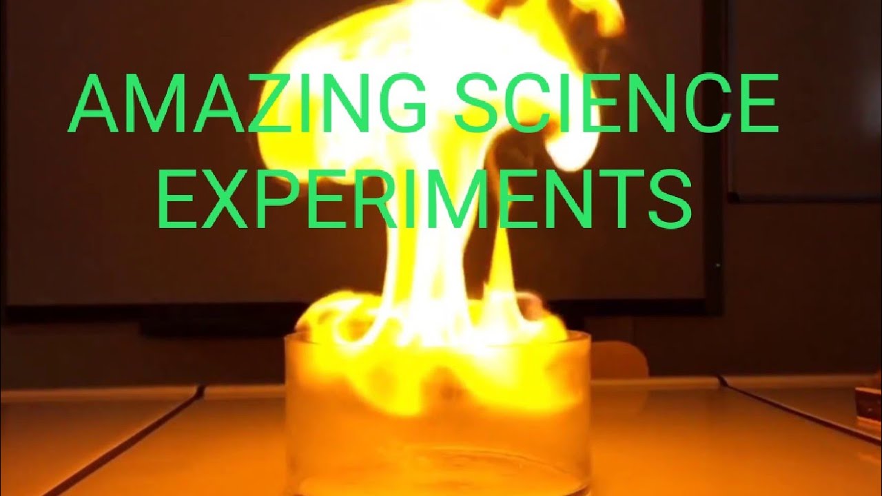 Amazing Science Experiments | Reaction of sodium with water - YouTube