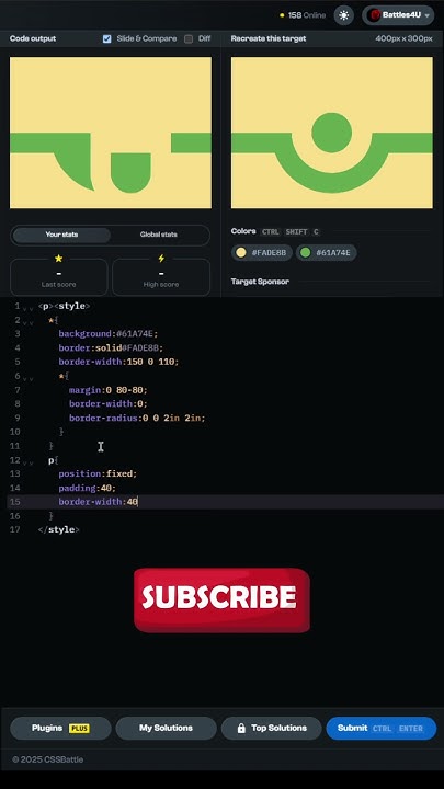 CSS Battle 100% Solution | Daily Challenge (Jan 29, 2025) | Master HTML & CSS - YouTube