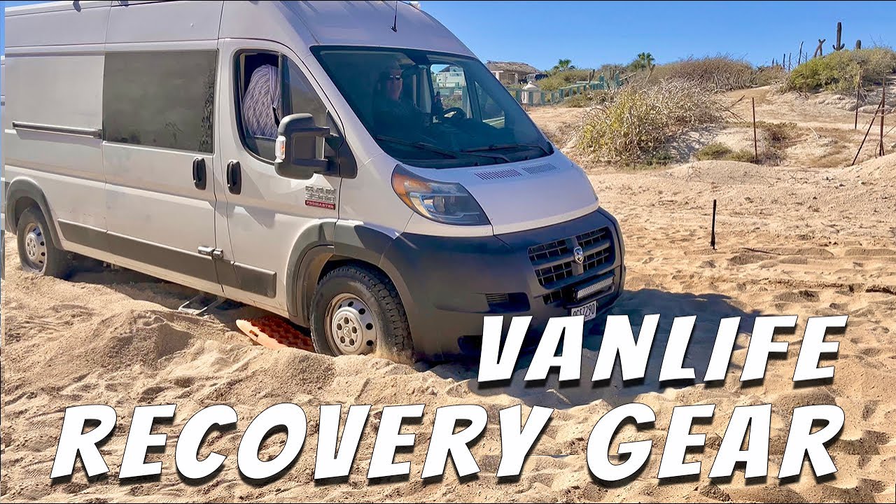 Off Road Recovery Gear for Beach Camping and Van Life - YouTube