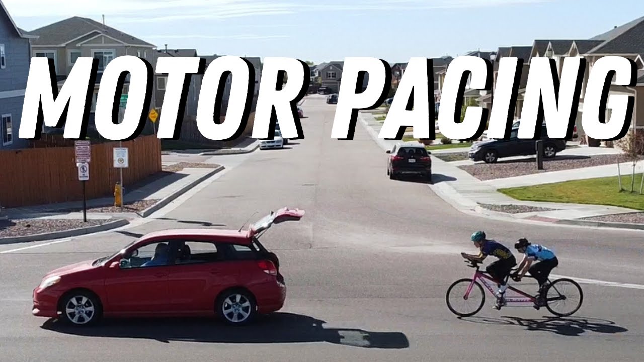 Motor Pacing on Track Bikes! - YouTube
