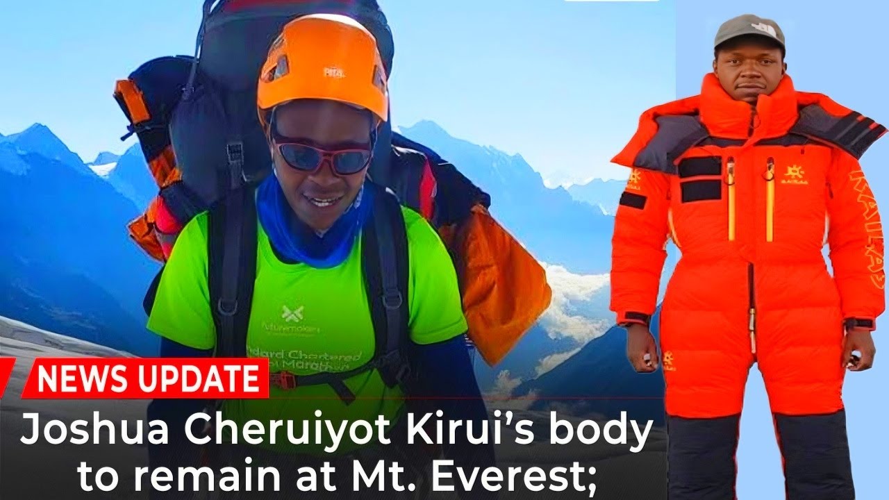 Moments Before Joshua Cheruiyot Kirui D3ath At The Peak Of Mt. Everest ...