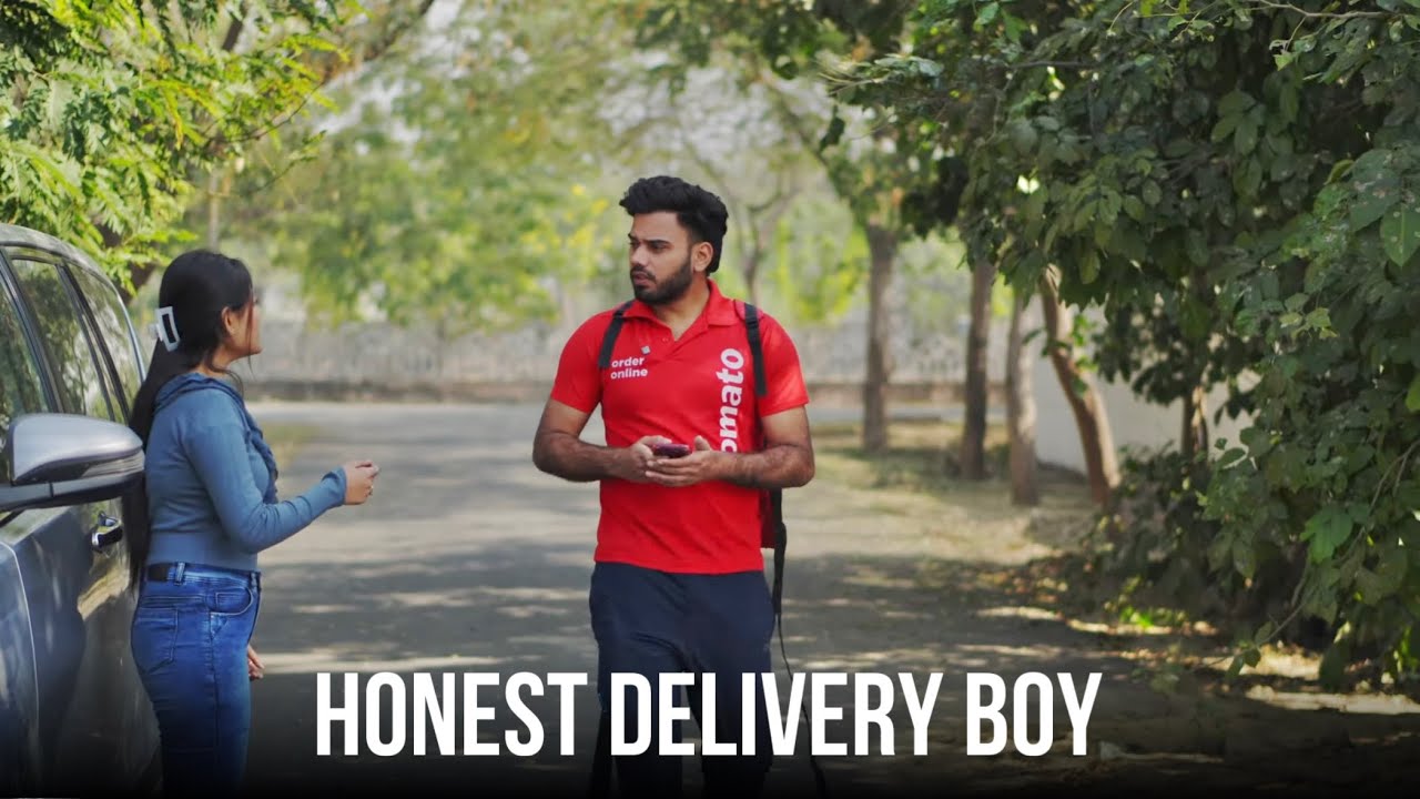 HONEST DELIVERY BOY - YouTube