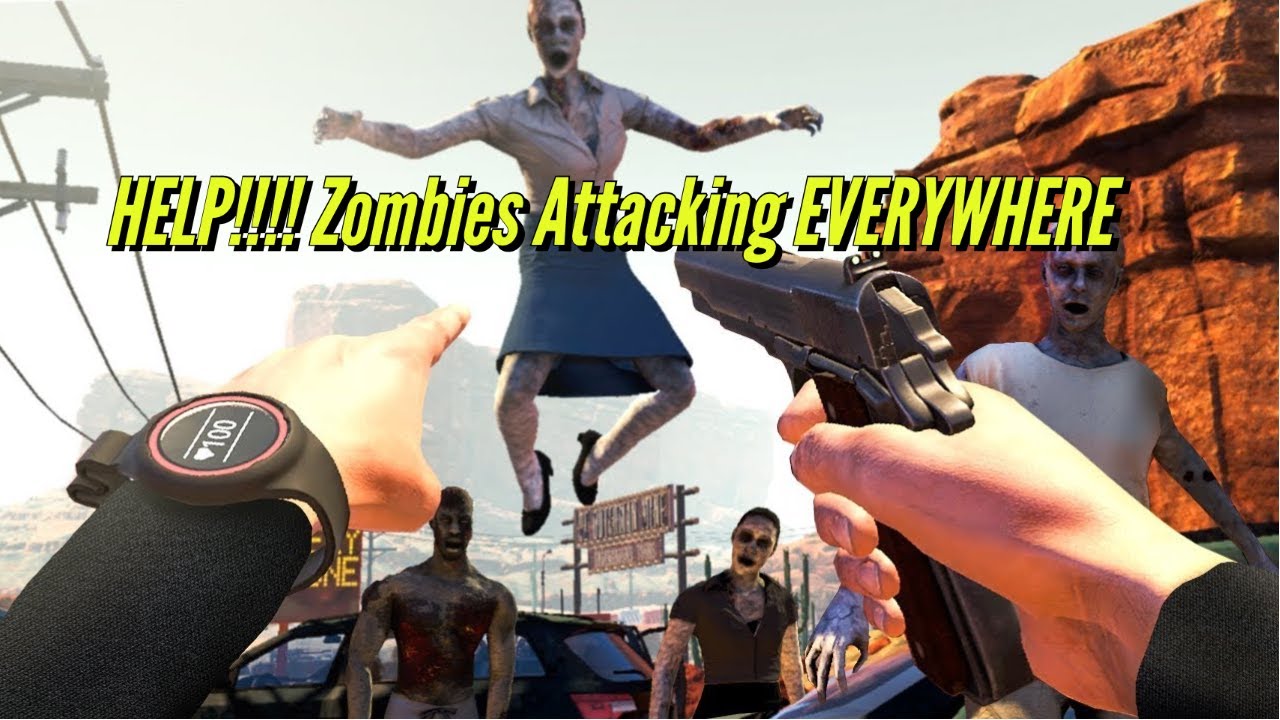 Arizona Sunshine EPISODE 1: ZOMBIES EVERYWHERE - YouTube