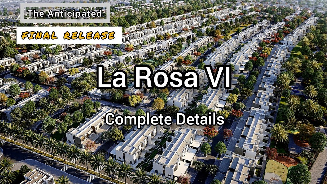 La Rosa 6 (Launch 18 Oct 2021) Complete Details 10% Booking Handover ...