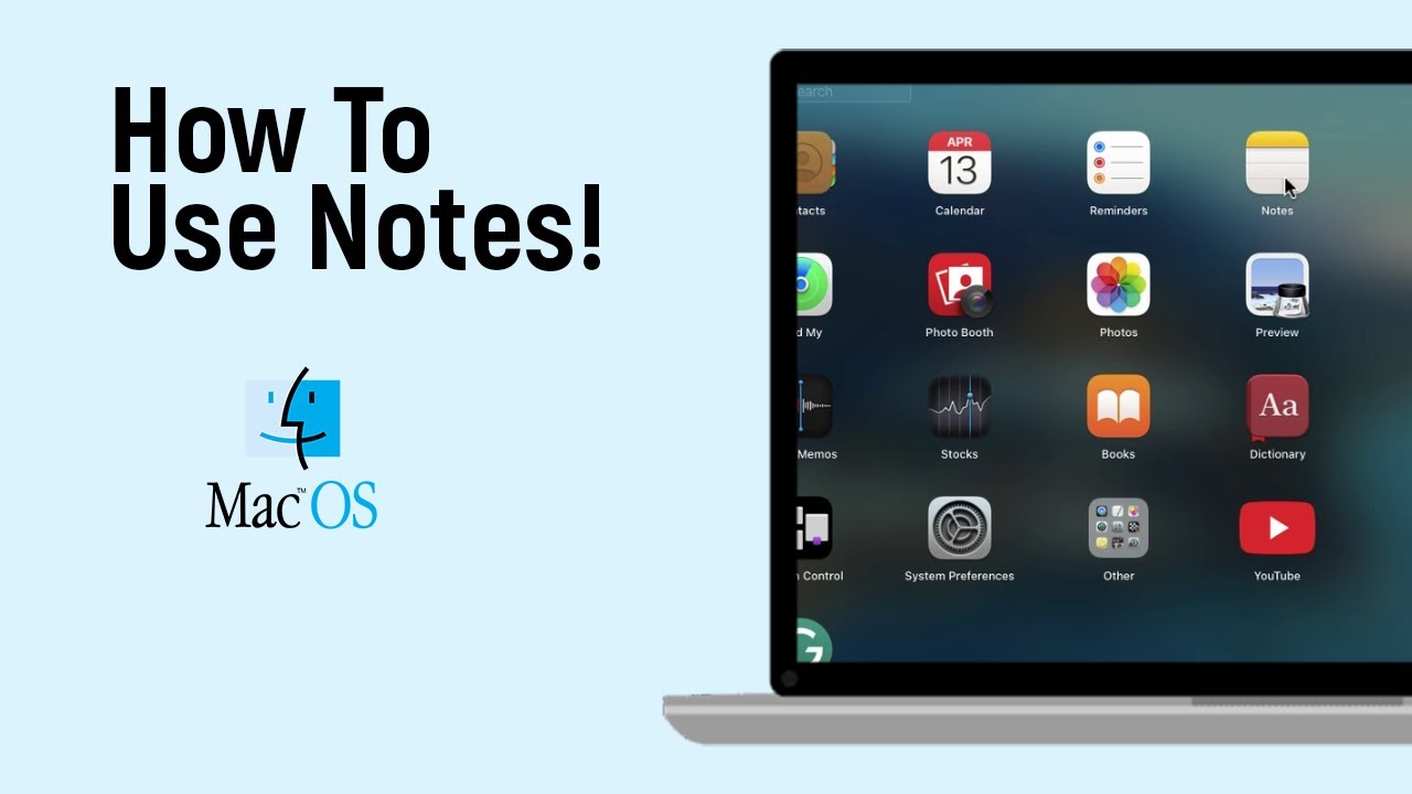 How to use Notes In MacBook [easy] - YouTube