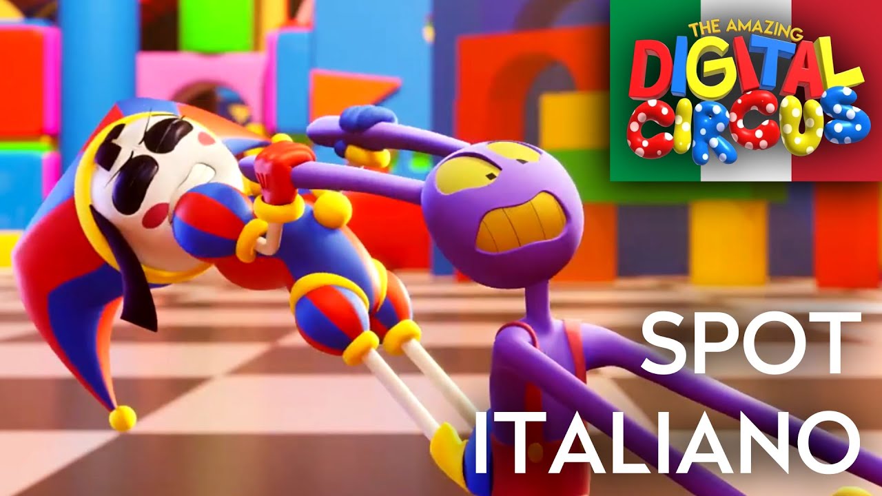 THE AMAZING DIGITAL CIRCUS SPOT ITA ( SPOT GIAPPONESE ) - YouTube