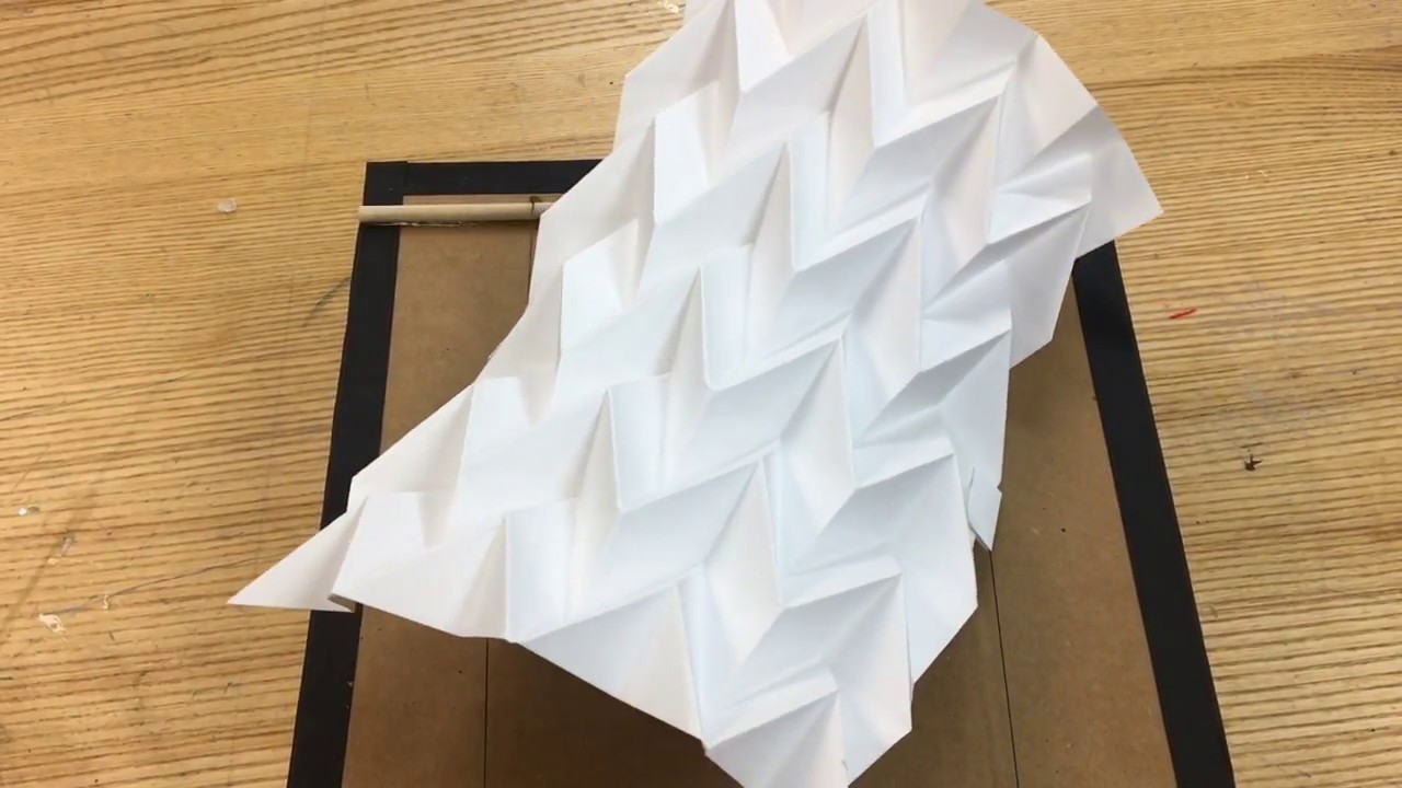 PROJ 02 | Kinetic Origami - YouTube