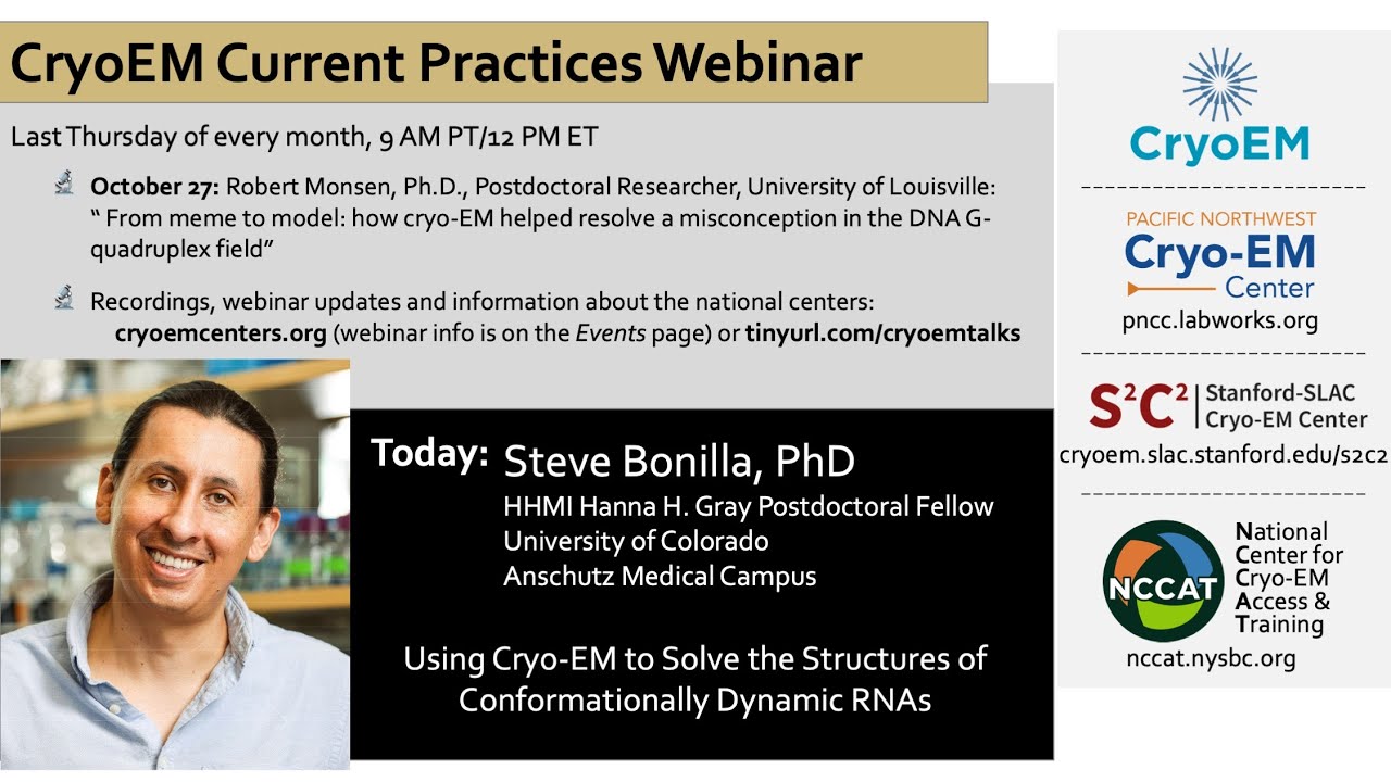 September 29, 2022: Steve Bonilla, PhD, University of Colorado - YouTube