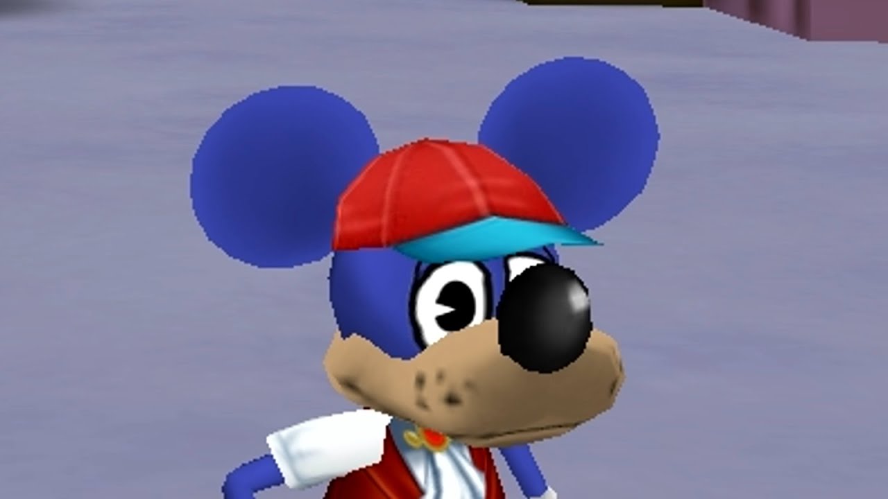 RANDOM BLUE MOUSE OF THE DAY - YouTube