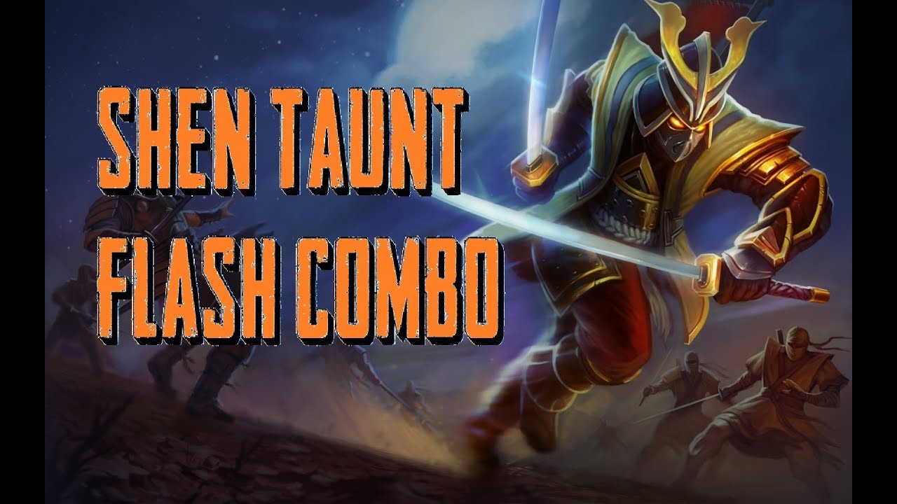 [LoL Tip] Shen Taunt-Flash Combo Miniguide - YouTube