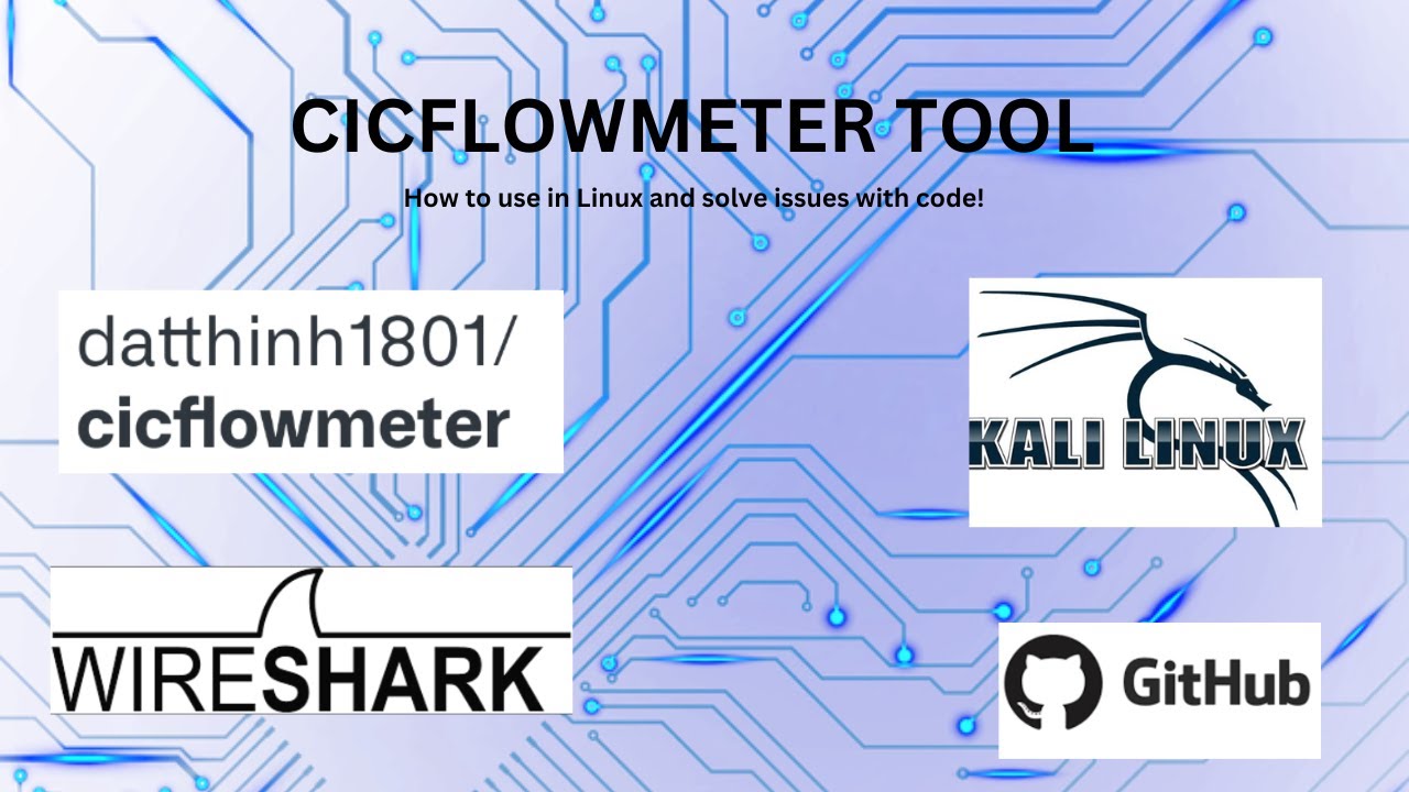 CICFLOWMETER - How to install and use in Linux OS and solve problems with code! - YouTube